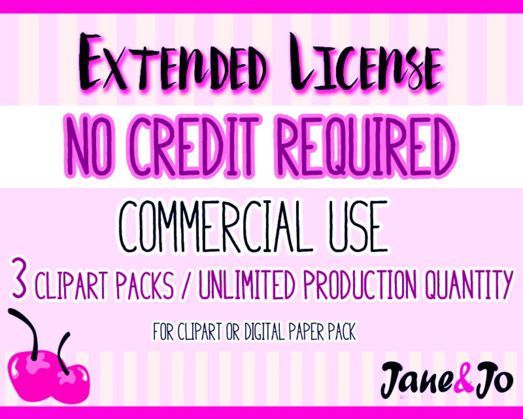 EXTENDED LICENSE No Credit Required / 3 Products - Unlimited Production ...