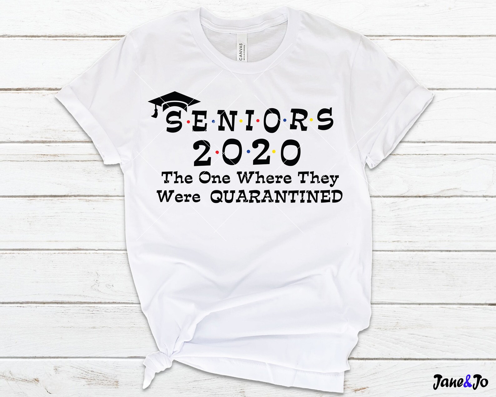 Seniors 2020 Quarantined Svg, 2020 Quarantined Clipart,the One Where ...