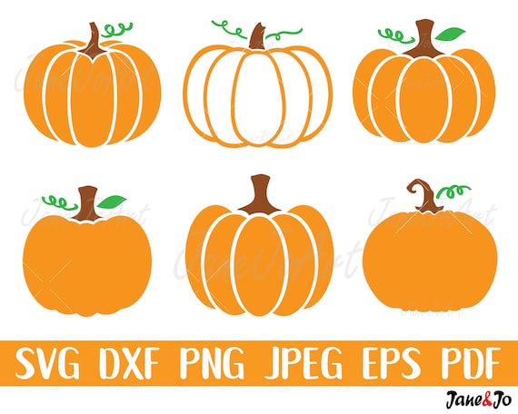 Pumpkin SVG pumpkin Bundle Svg fall Pumpkin Svgsilhouette - Etsy