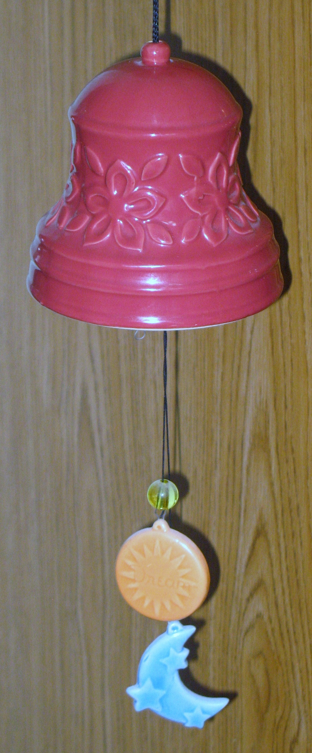 Vintage Ceramic Bell Hanging - Etsy