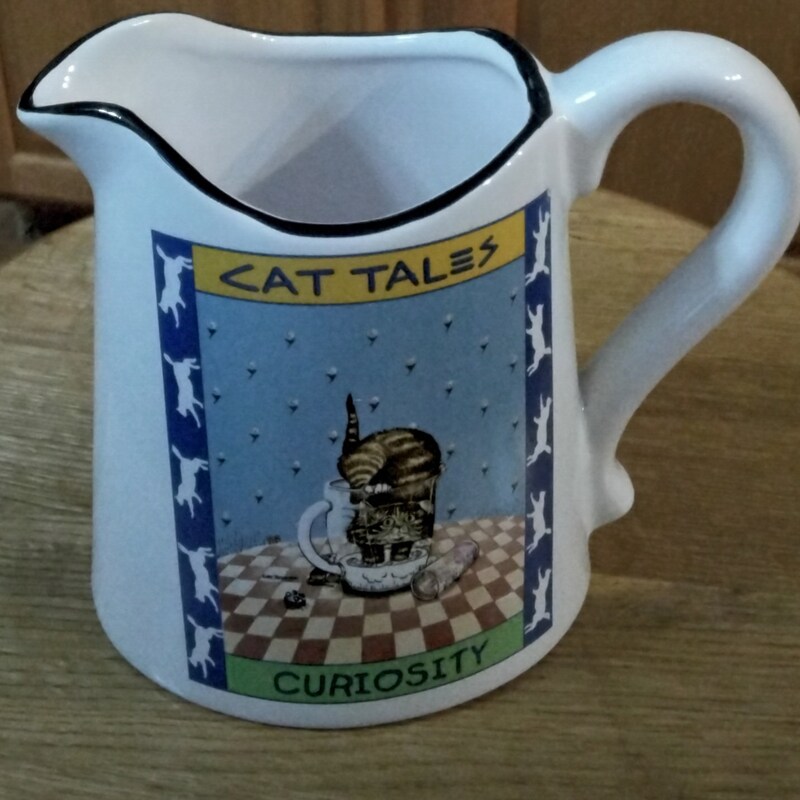 Cat Pitcher - Etsy
