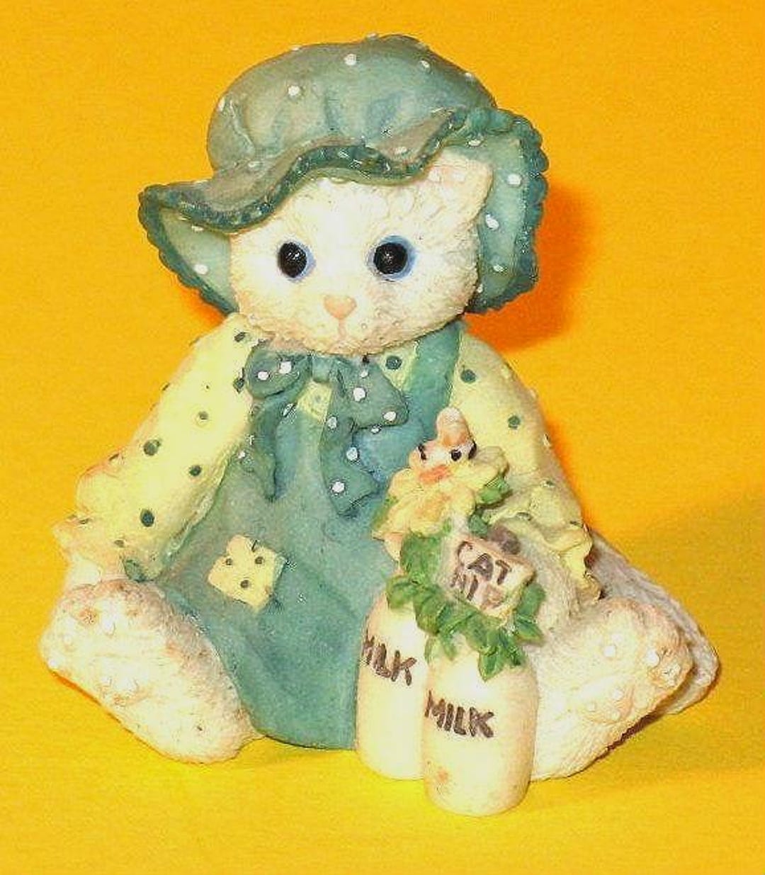 Calico Kitten Mini Cat With Milk Bottles - Etsy