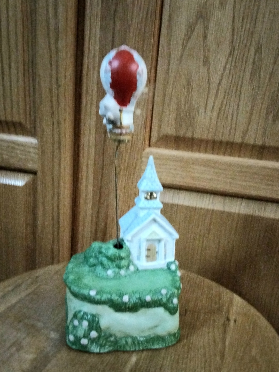 Vintage Kitty Cucumber Hot Air Balloon Music Box - Etsy