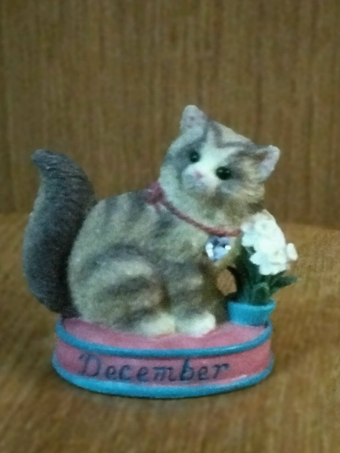 Vintage Calico Kittens " December Callender Cat" - Etsy