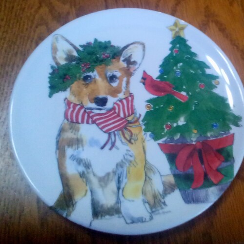 Vintage Christmas Plate 1970's Ucagco Hashimura Winter - Etsy