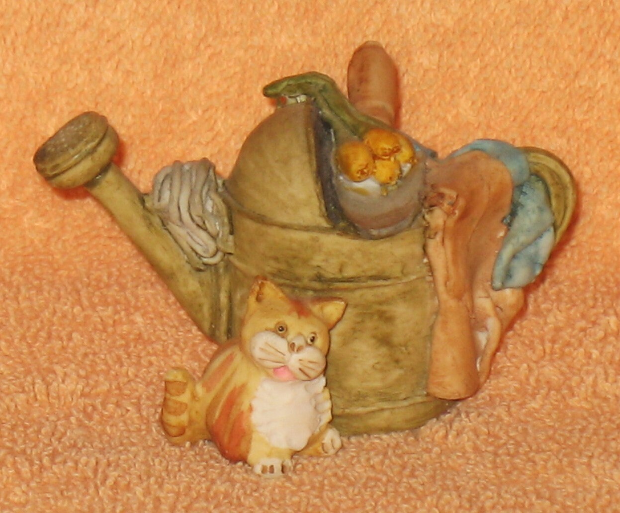 Vintage Peter Fagan Cat With Sprinkling Can - Etsy UK