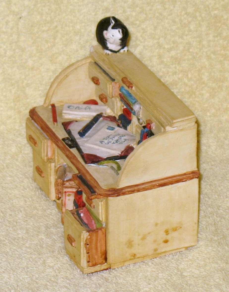 Vintage Peter Fagan Roll Top Desk - Etsy