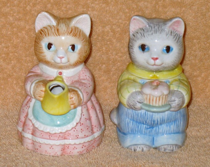 Vintage Avon Collectible Cat Creamer and Sugar - Etsy