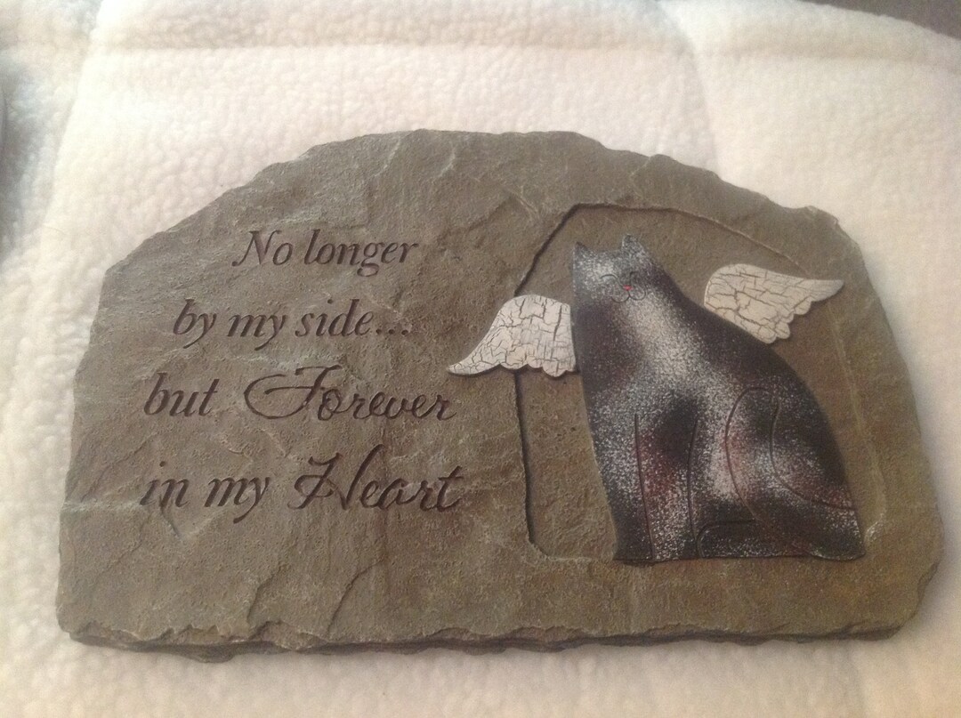 Cat Memorial Plaque - Etsy