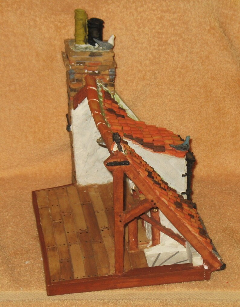 Rare vintage peter fagan cat cottage | Etsy