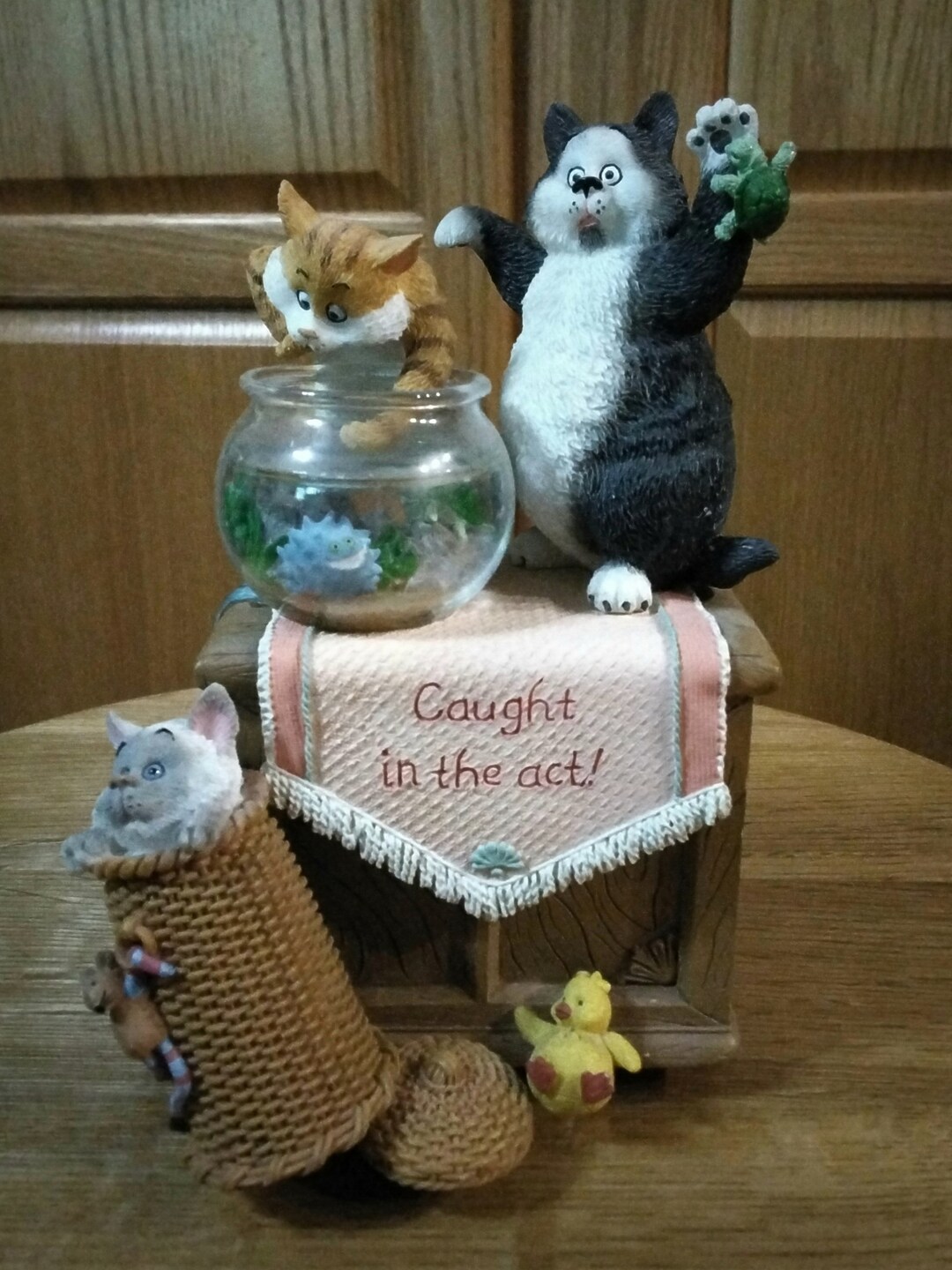 Vintage Cute Cats Music Box - Etsy