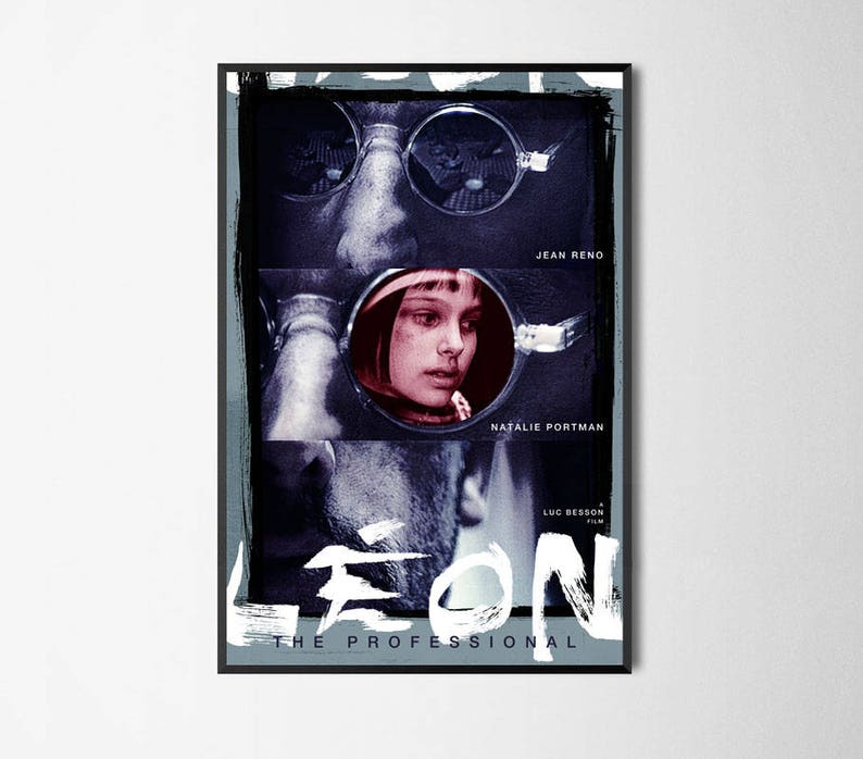Leon - Alternative Film Poster // Wall Poster // Home Decor // Office ...