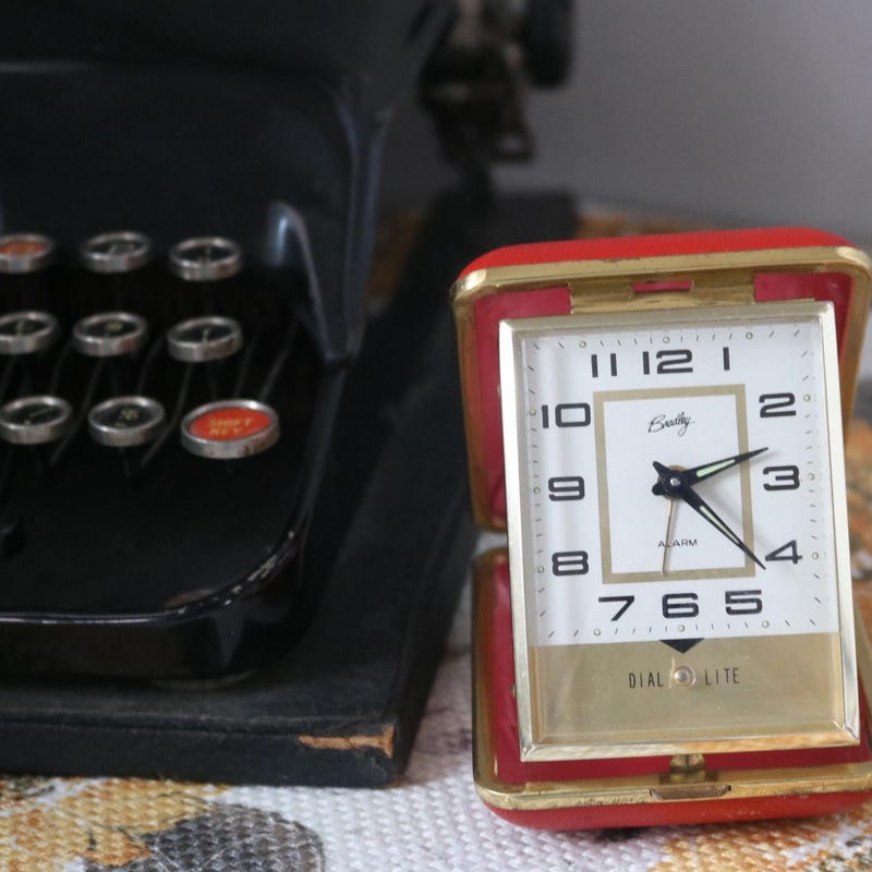 Travel Alarm Clock - Etsy