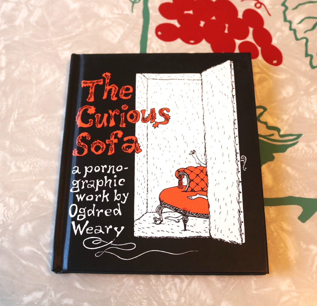 The Curious Sofa Small Illustrated Book Edward Gorey 1980s Humor ...