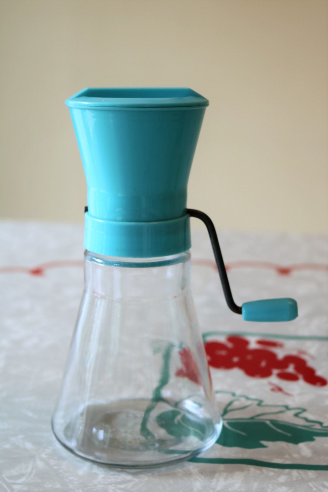 Vintage Turquoise Nut Chopper, Classic Androck Kitchen Decor - Etsy