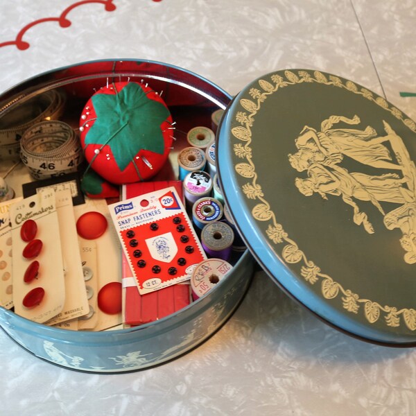 Sewing Kit Tin - Etsy