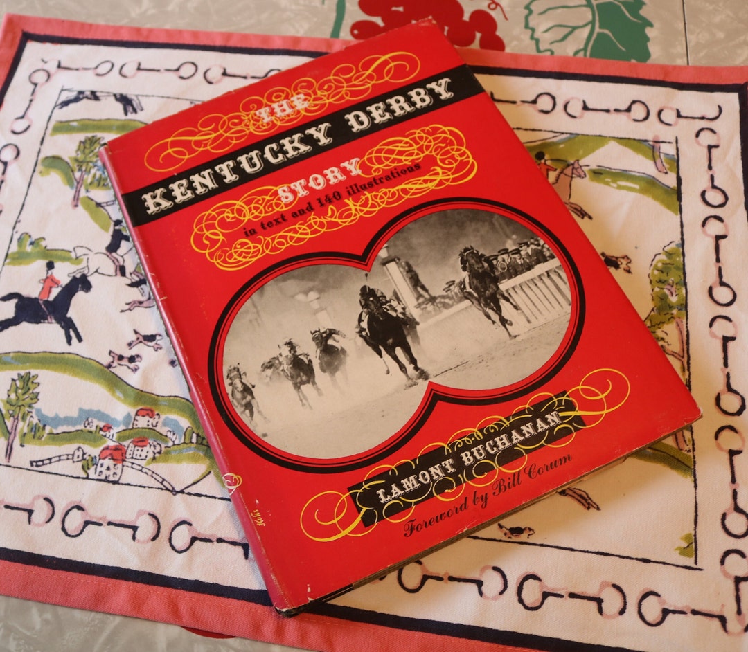 The Kentucky Derby Story Book Lamont Buchanan 1953, Vintage Horse ...
