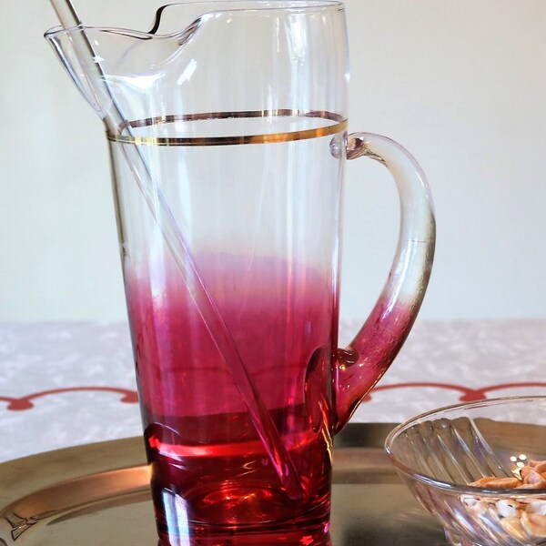 Cranberry Glass - Etsy
