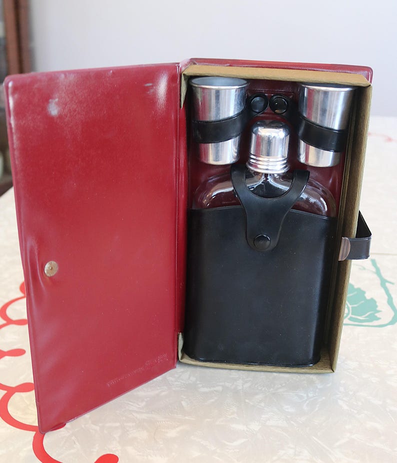Vintage Portable Travel Bar, How to Be the Life of the Party Set - Etsy