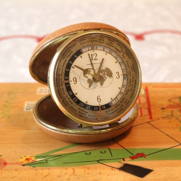 Vintage Travel Clock - Etsy