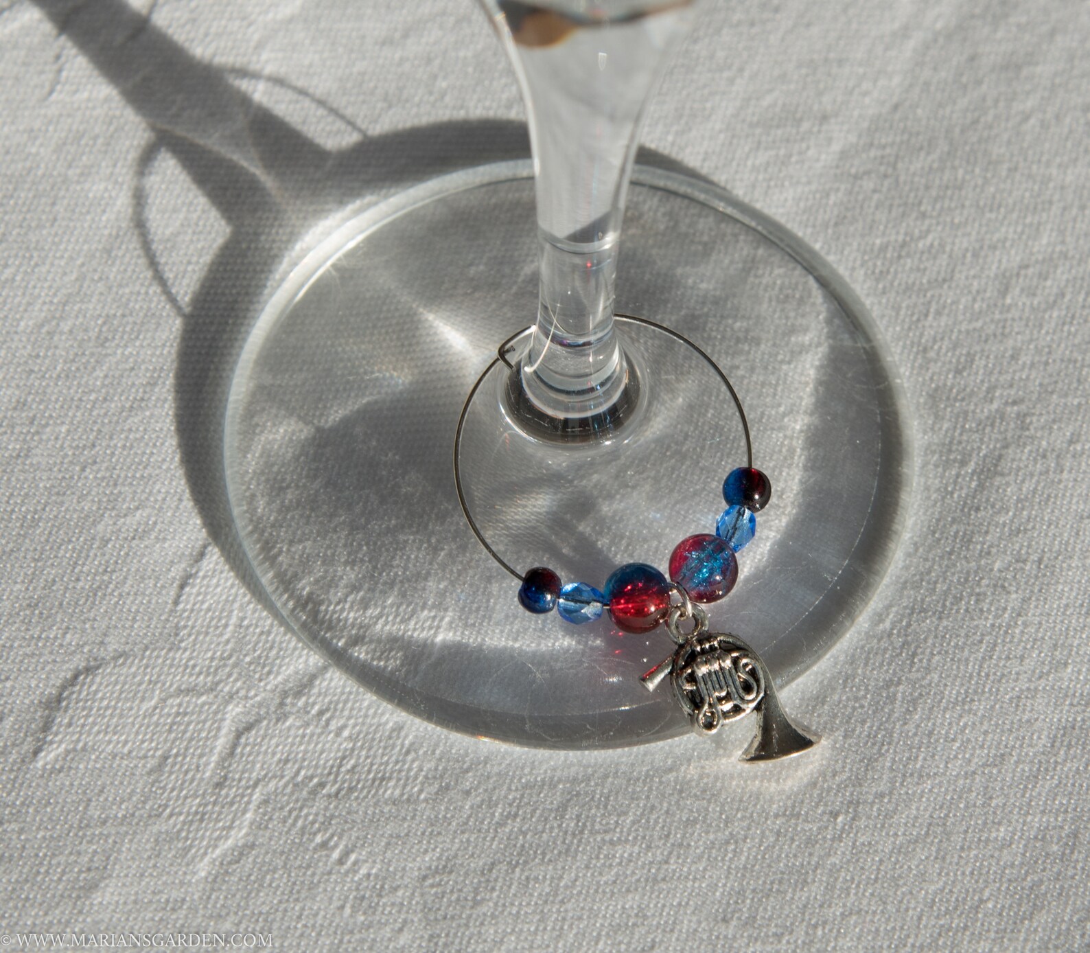 6 Classical Musical Instrument Wine Glass Charms Great Gift - Etsy