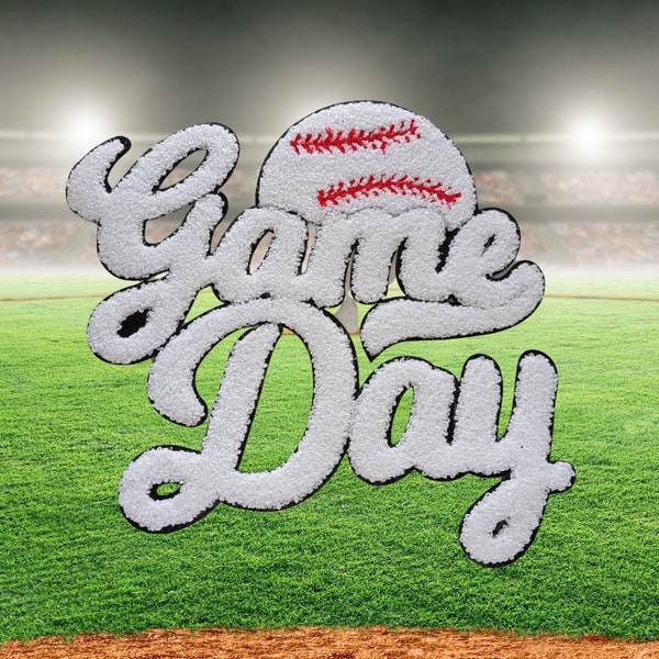 Iron on Patch Game Day - Etsy