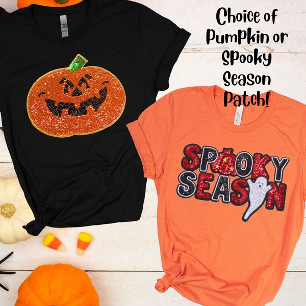 Spooky Season Iron on Patch - Etsy