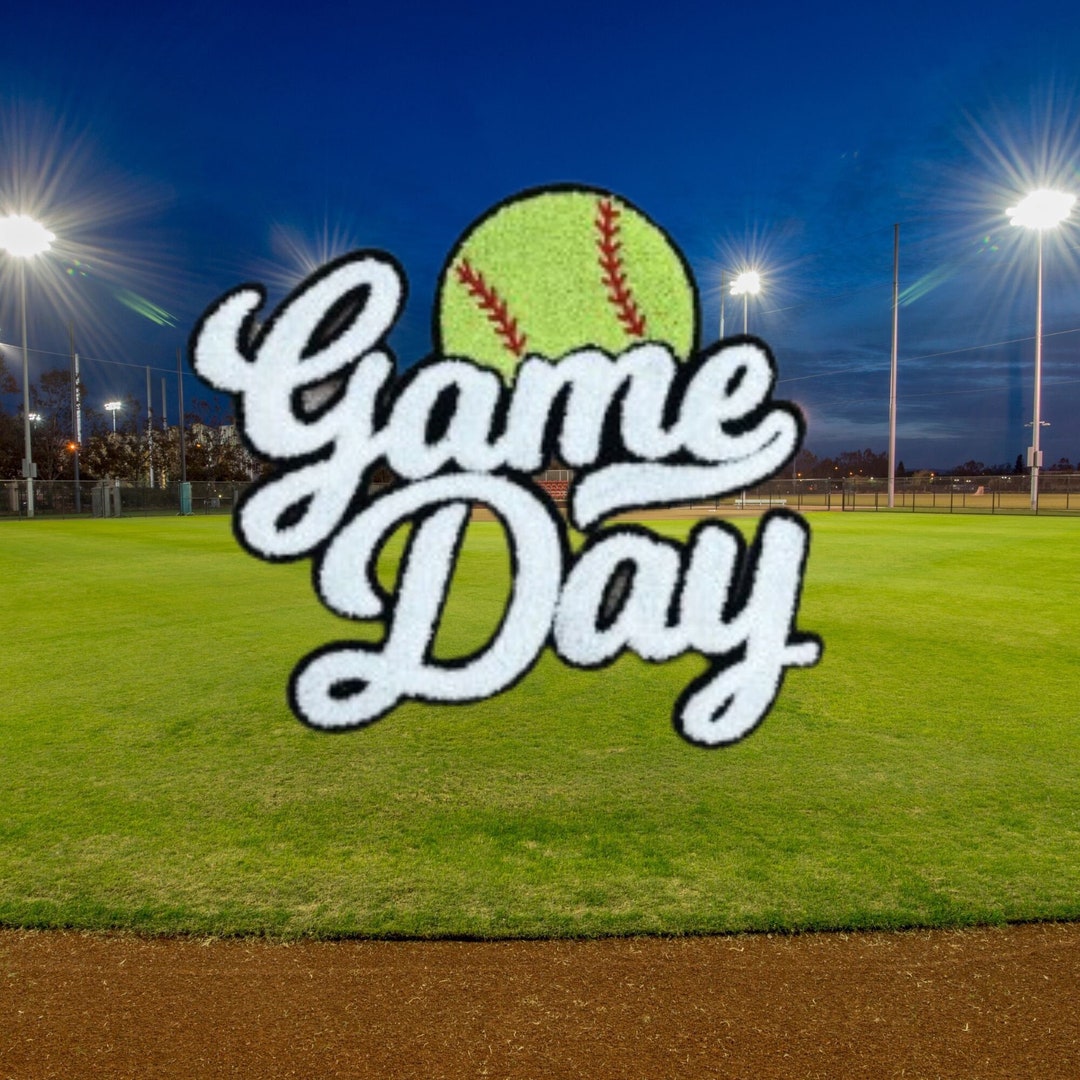 Softball Patch, Chenille Patch, Iron on Patch, Softball Mom, Softball ...