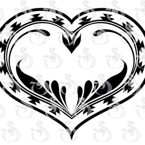 Navajo, Native American, Love, Heart, - Etsy