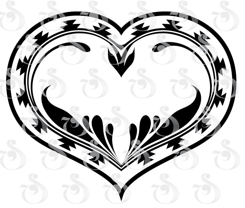 Navajo, Native American, Love, Heart, - Etsy