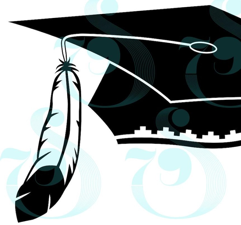 Native American Graduation Cap With Feather - Etsy