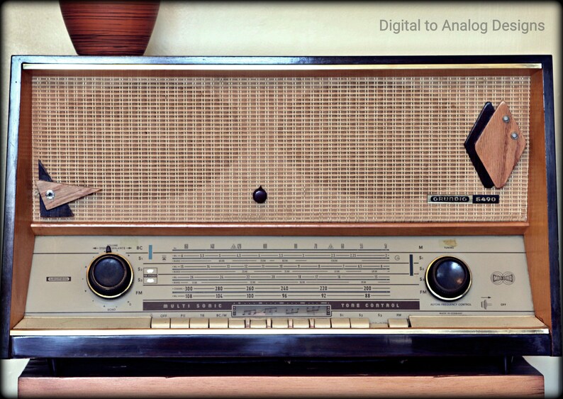 Mid-century Grundig 5490 Hi Fi Bluetooth Stero Console From 1963 Great ...
