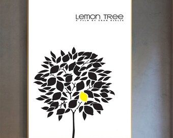Lemon tree painting | Etsy