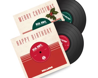 Christmas Card That Converts Into A Working Record Player 7 Vinyl ...