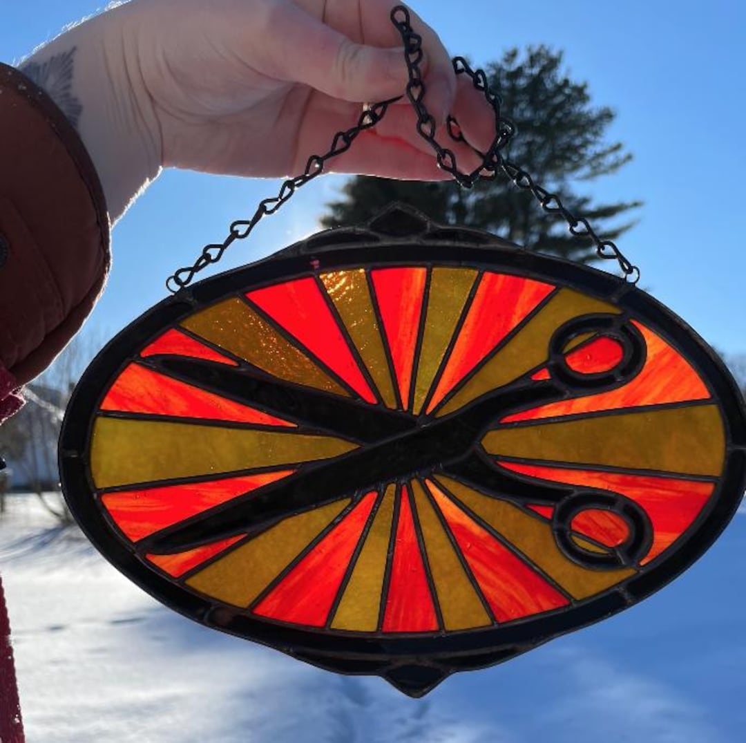 Stained Glass Scissors - Etsy