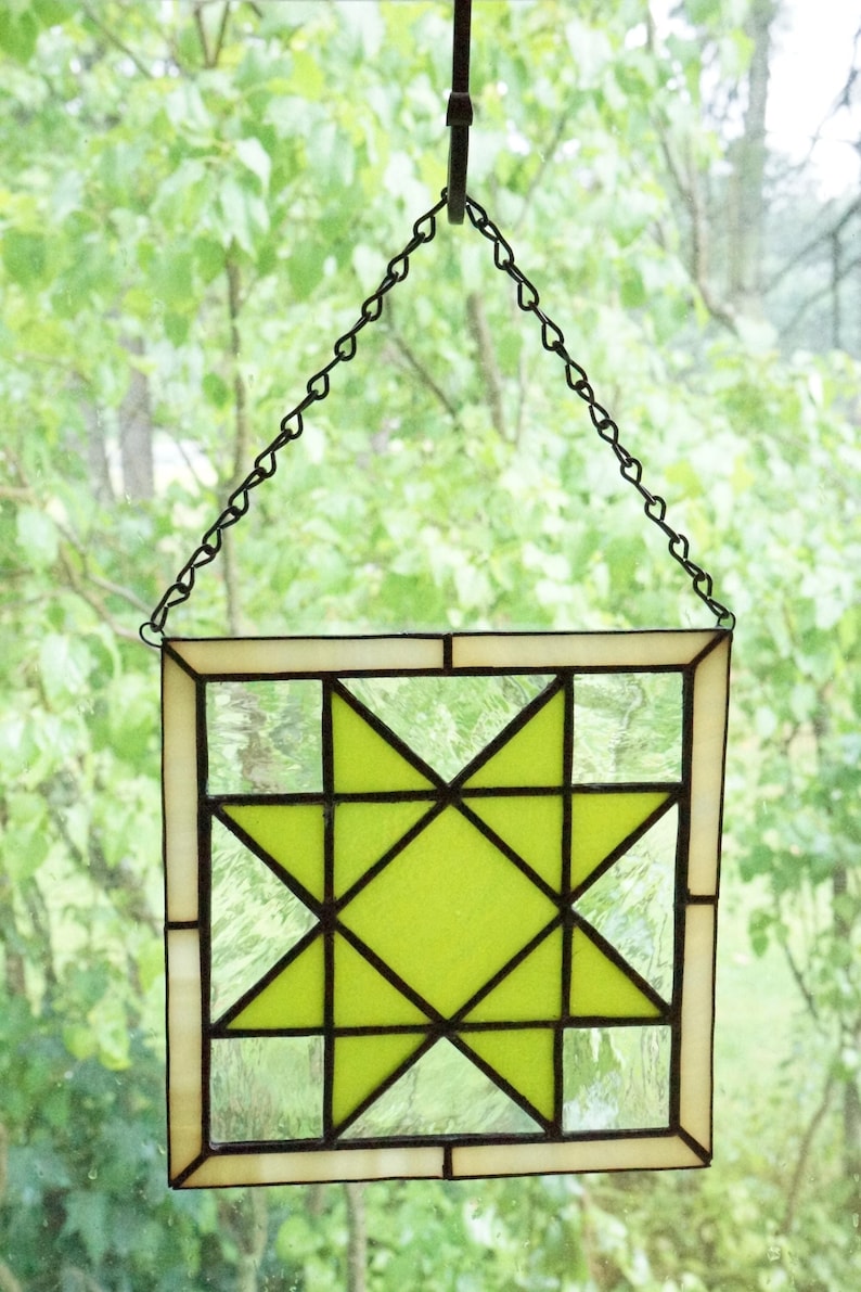 Stained Glass Panel // Quilt Square - Etsy