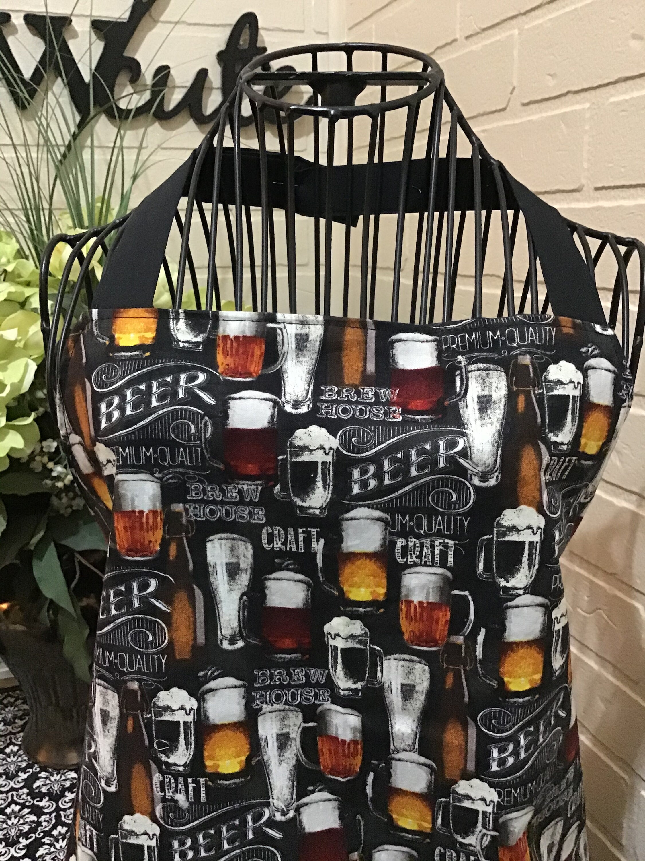 Mens Apron With Beer Mugs and Beer craft Brew House Premium - Etsy