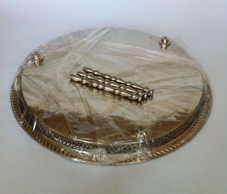 XL LARGE Authentic Moroccan Elegant handcrafted Alpaca Silver | Etsy