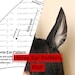 Horse Ear Cosplay Pattern - Etsy