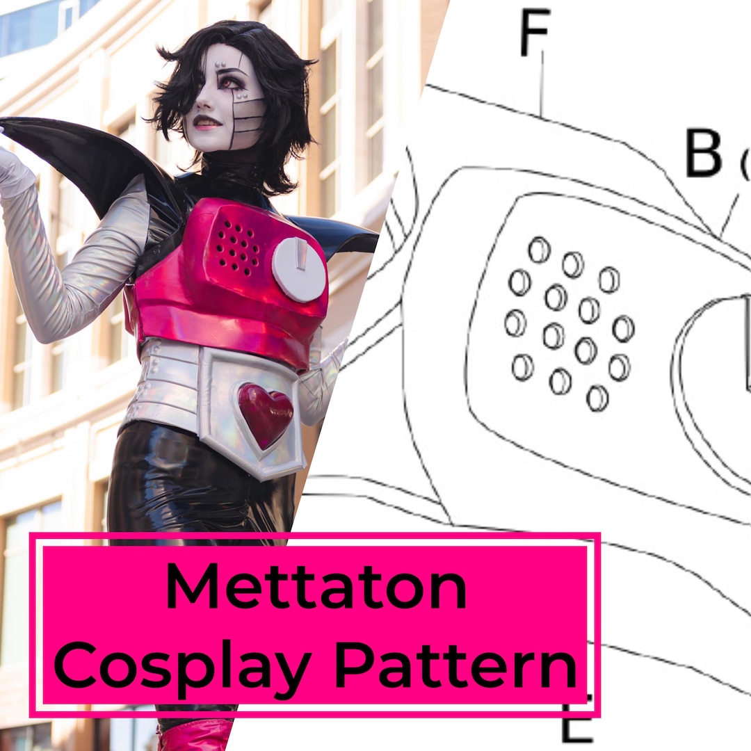 Mettaton Cosplay EVA Foam Pattern - Etsy