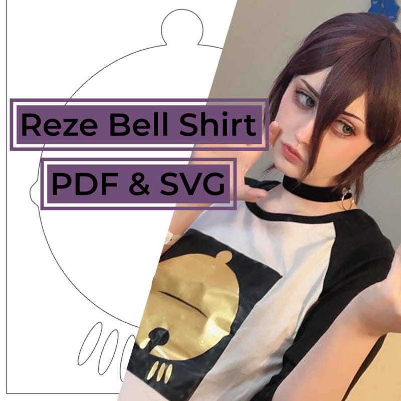 Chainsawman Shirt Reze - Etsy