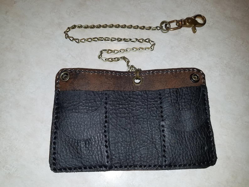 Buffalo Hide-lined Wallet Veterans Bi-fold Military Bifold - Etsy