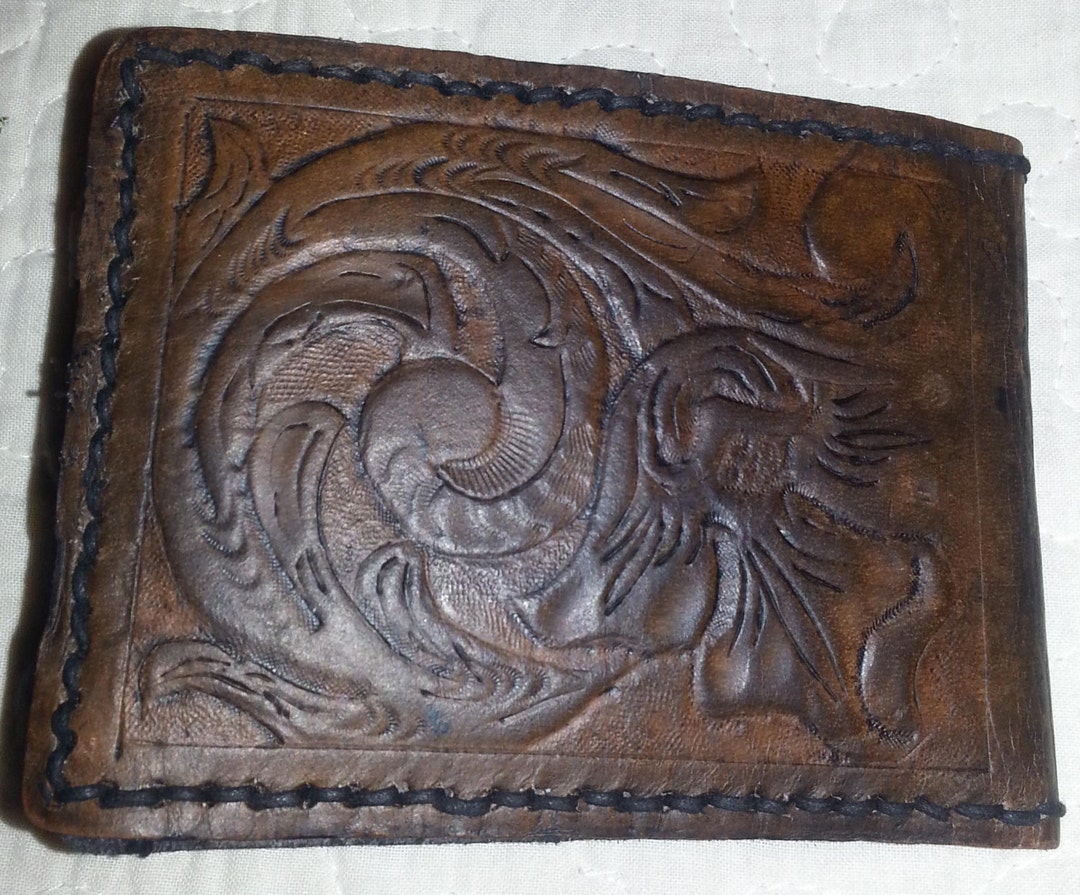 Western Floral Bifold Wallet - Etsy