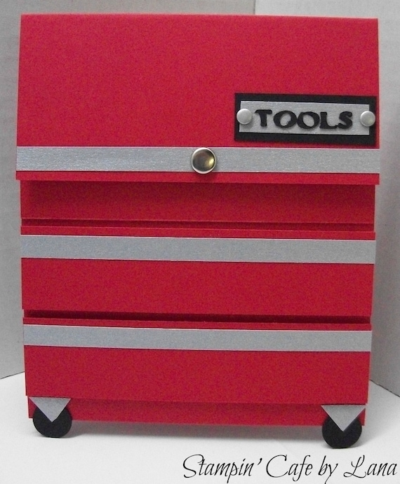 Toolbox Gift Card Holder PDF File Only - Etsy