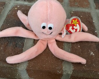 Inky the Octopus Beanie Baby - Etsy