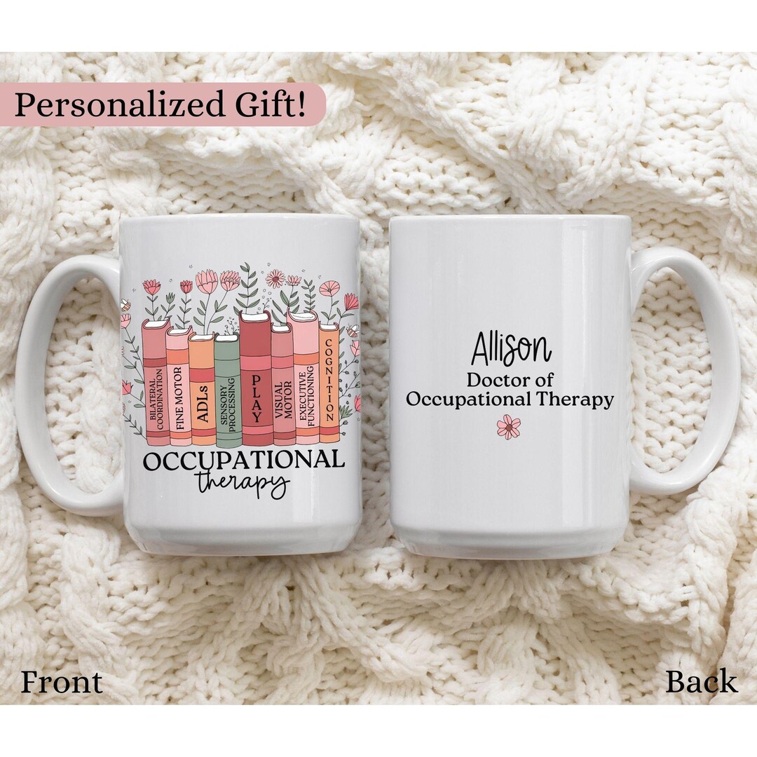 Custom Occupational Therapy Coffee Cup, Occupational Therapist Mug ...