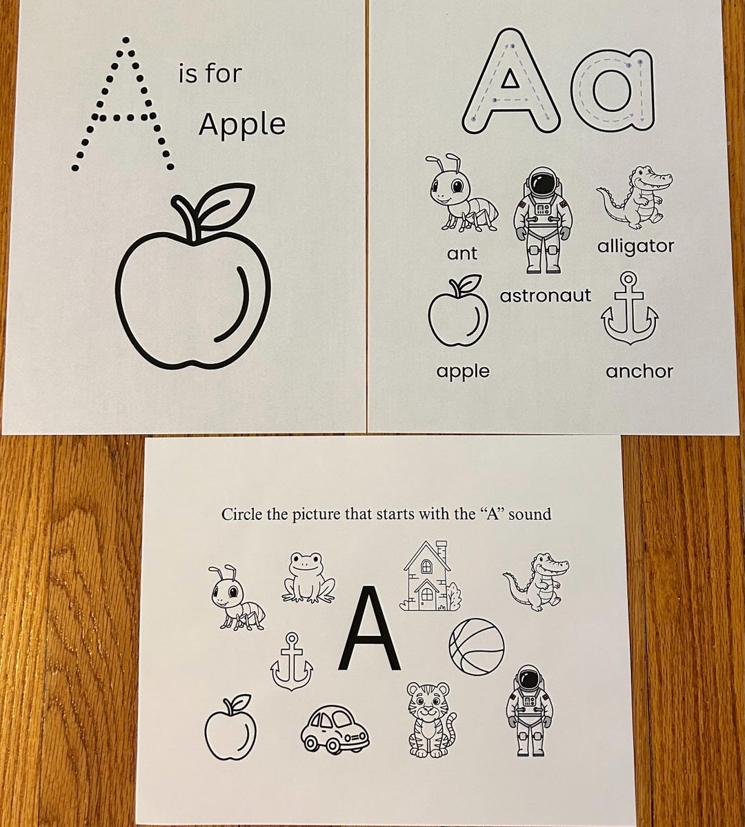Alphabet Tracing Worksheets, Prek Kindergarten Learning Pack Bundle ...