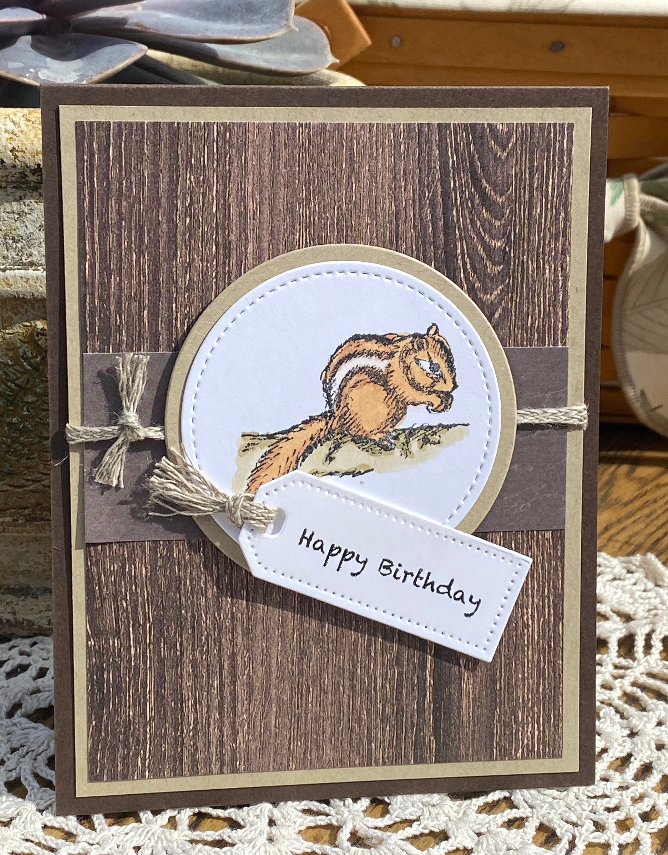 Birthday Card Chippy - Etsy