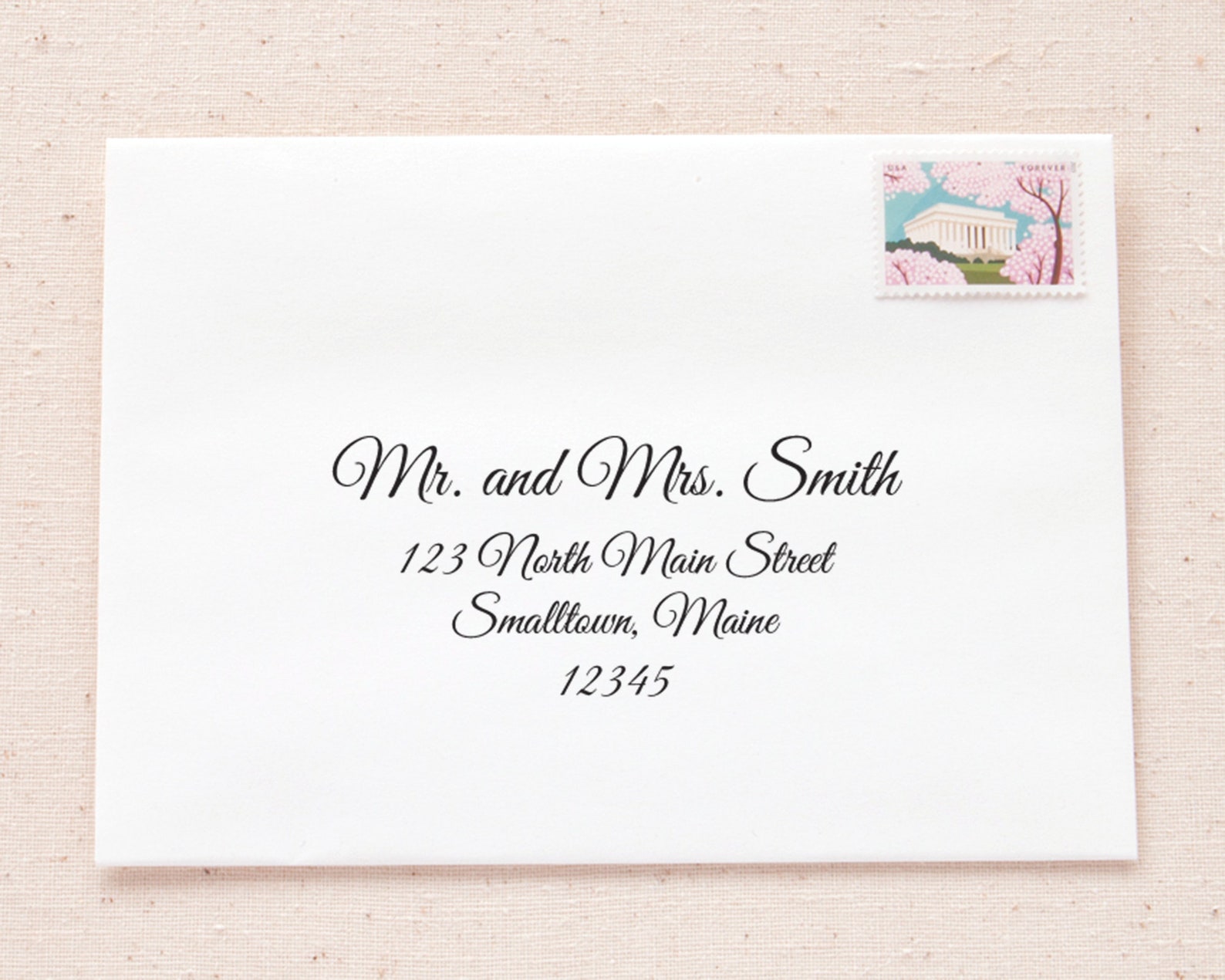 Printable Mail Address Label Template Elegant Calligraphy - Etsy