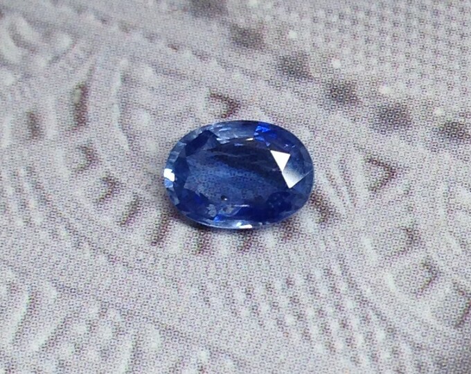0.95 Carat Natural Light Blue Sapphire 7x5mm Oval Corundum Blue ...